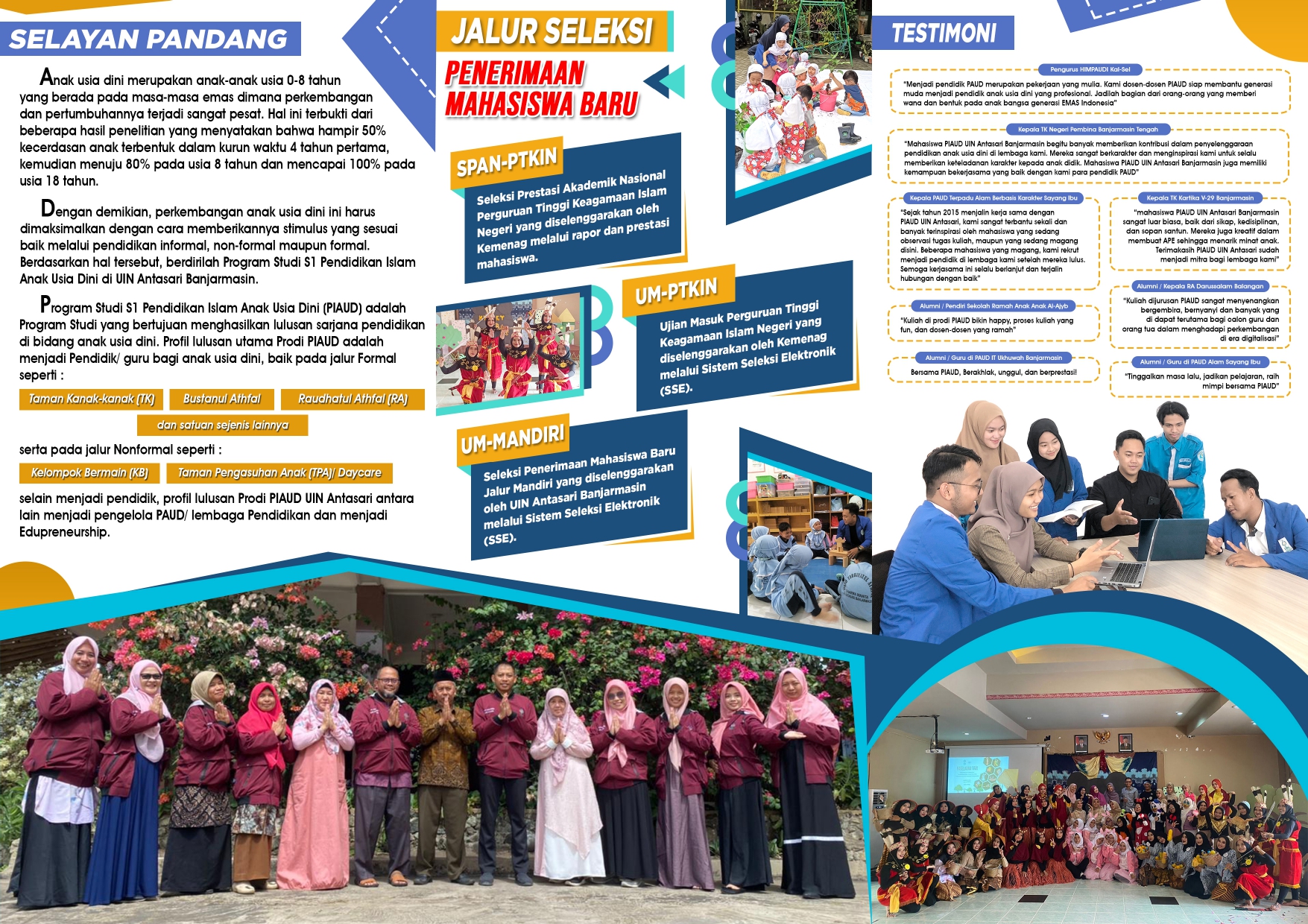 Brosur PMB – Program Studi Sarjana Pendidikan Islam Anak Usia Dini UIN ...